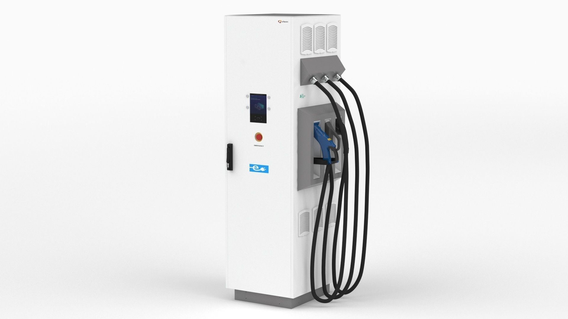 Efacec QC45 Quick EV Charging Station 3D model | CGTrader