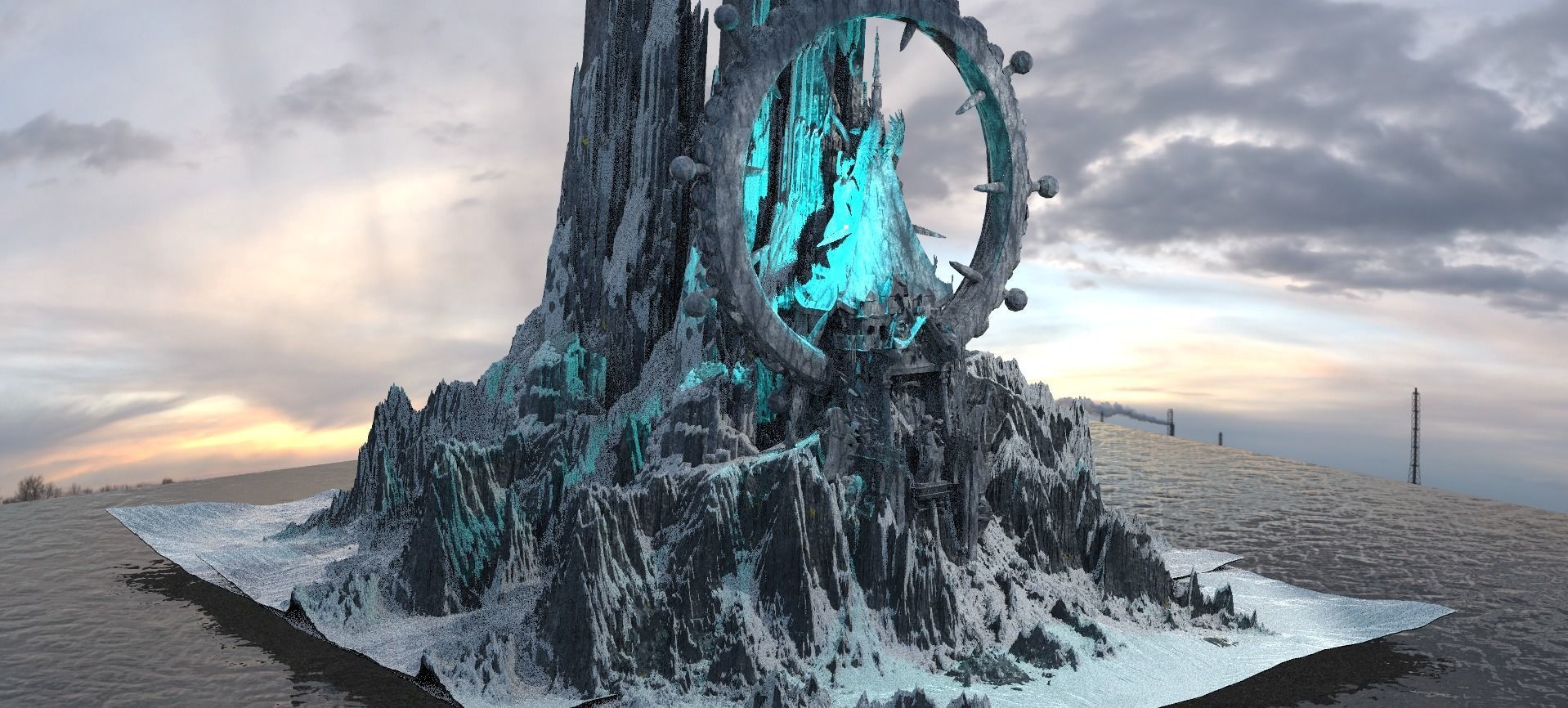 Mount Olympus Ruins 3D 3D model | CGTrader