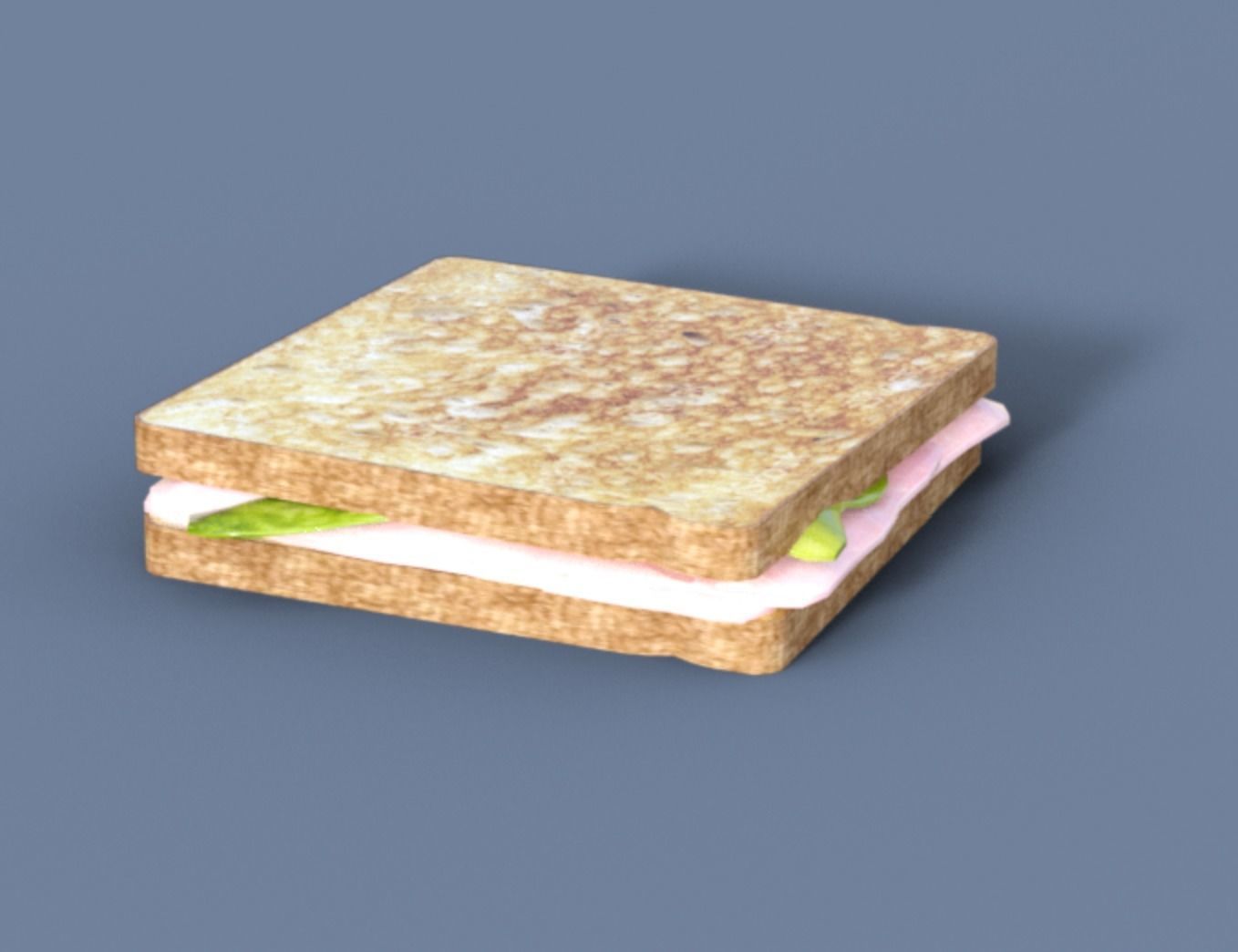 Sandwich free 3D model | CGTrader