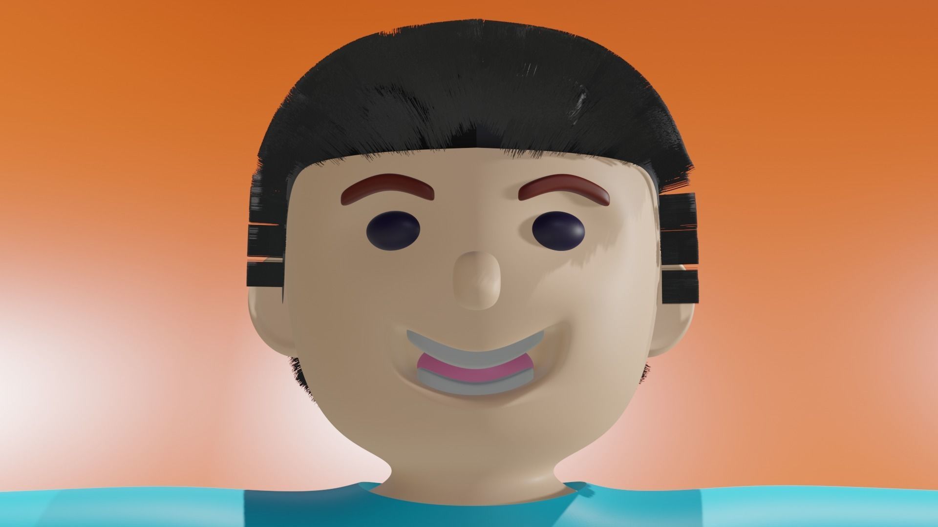 Cool cartoon character Free 3d free 3D model | CGTrader