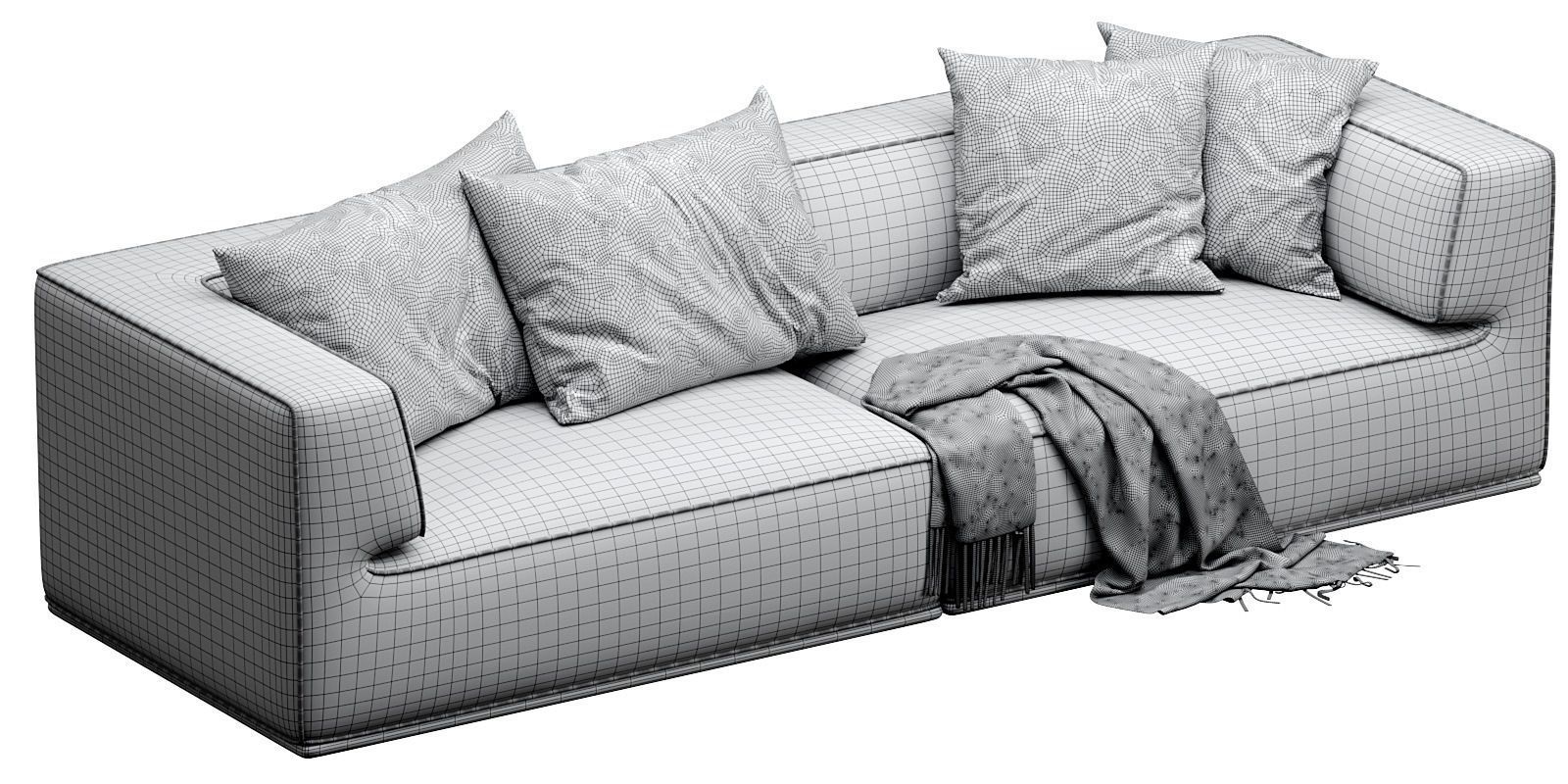 Flexform Perry 3D model | CGTrader