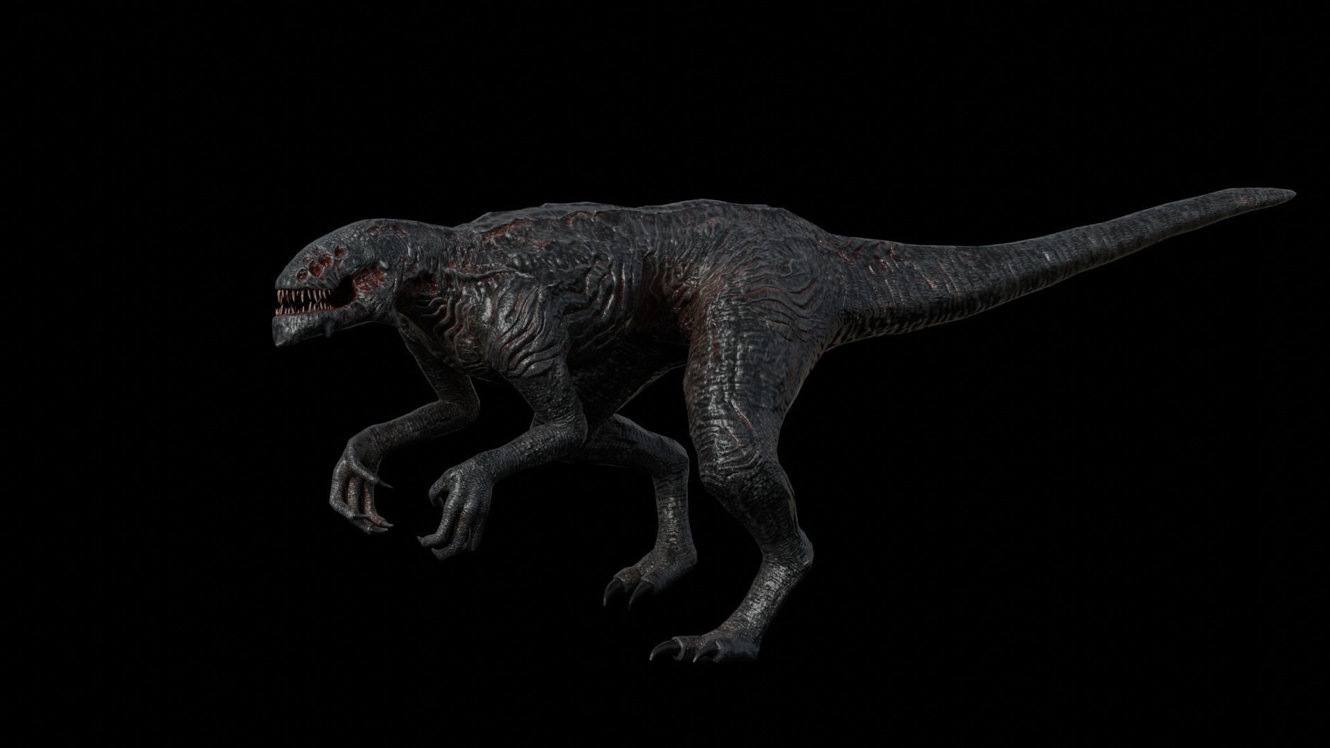 3D model Mutant alien creature VR / AR / low-poly | CGTrader