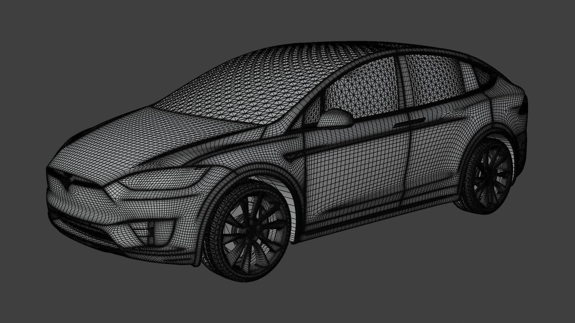 Tesla model X 3D model | CGTrader