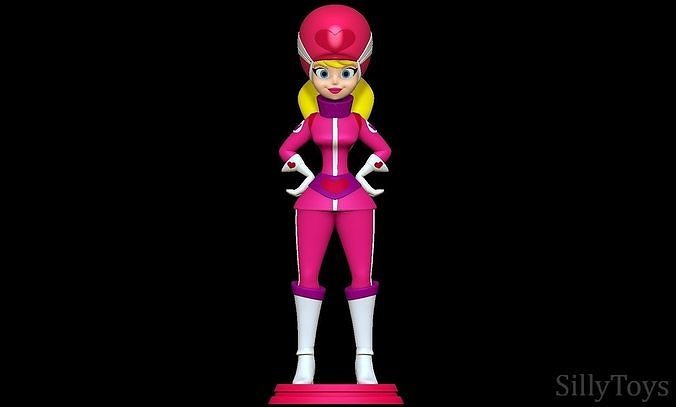Penelope Pitstop - Wacky Races 2017 3D model 3D printable | CGTrader