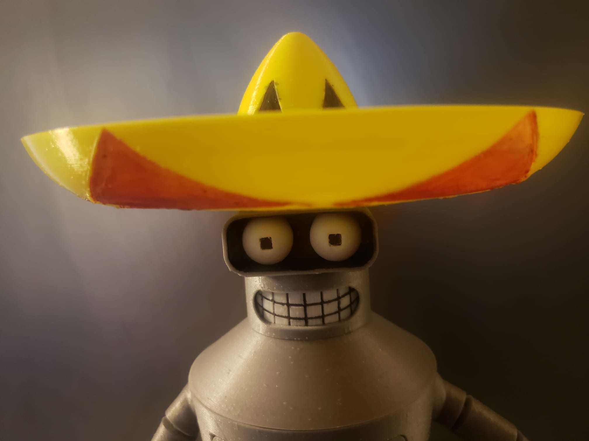 Bender Action Figure Futurama 3D model 3D printable | CGTrader