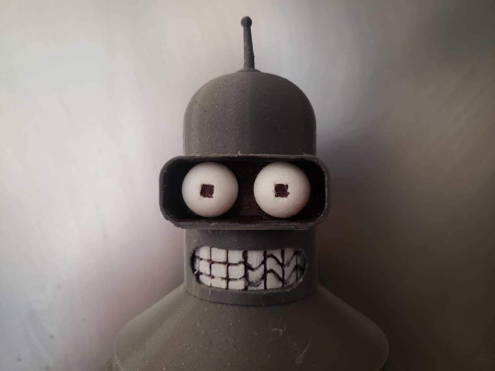Bender Action Figure Futurama 3D model 3D printable | CGTrader