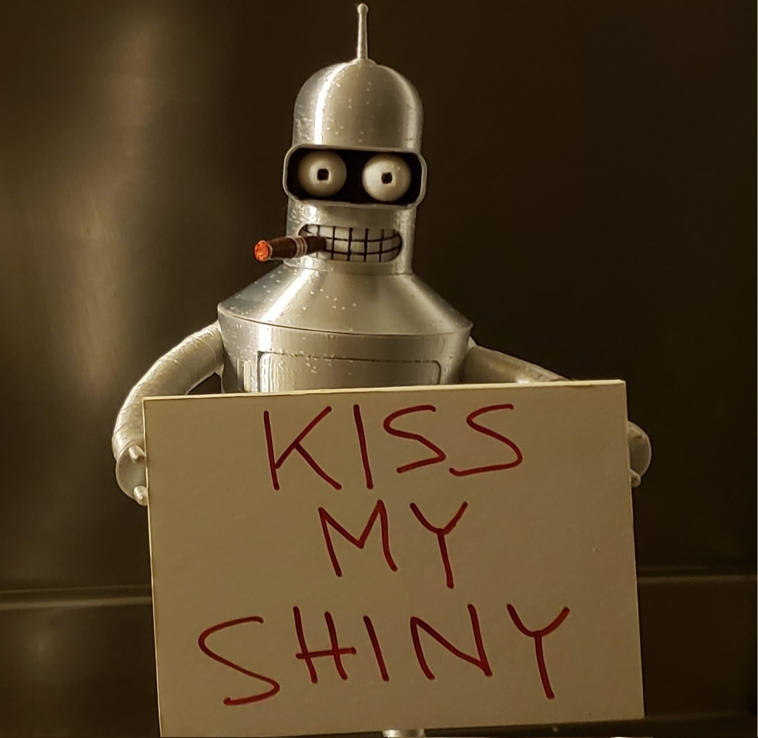 Bender Action Figure Futurama 3D model 3D printable | CGTrader