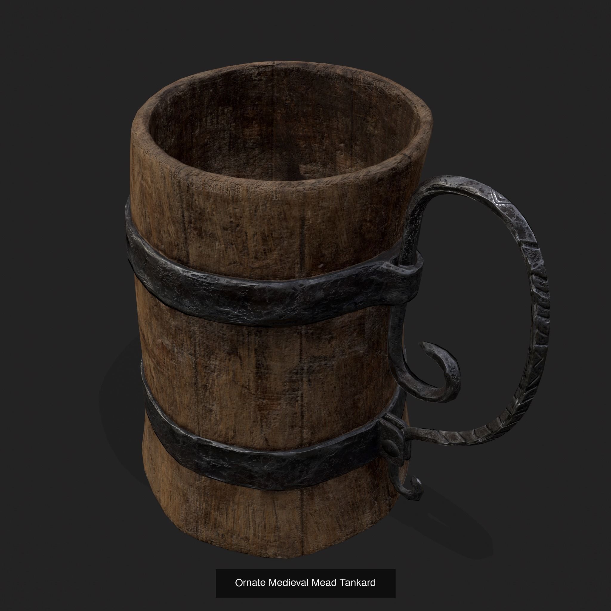 Medieval Cups Five 3D Model Collection | CGTrader