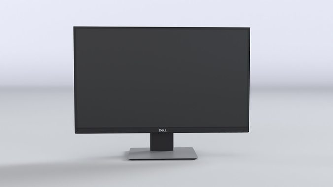 Dell monitor 3d model 3D model | CGTrader