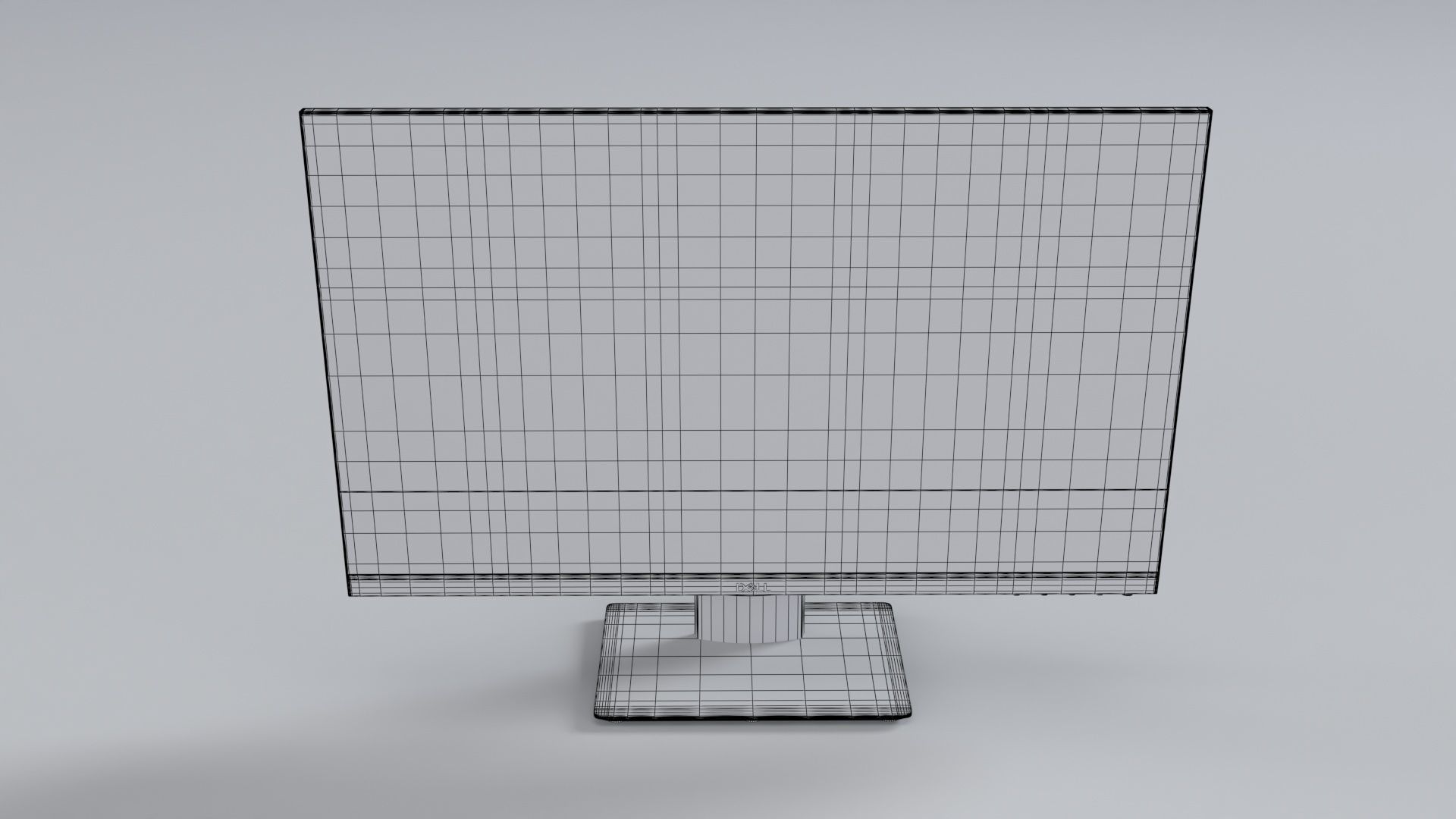 Dell monitor 3d model 3D model | CGTrader