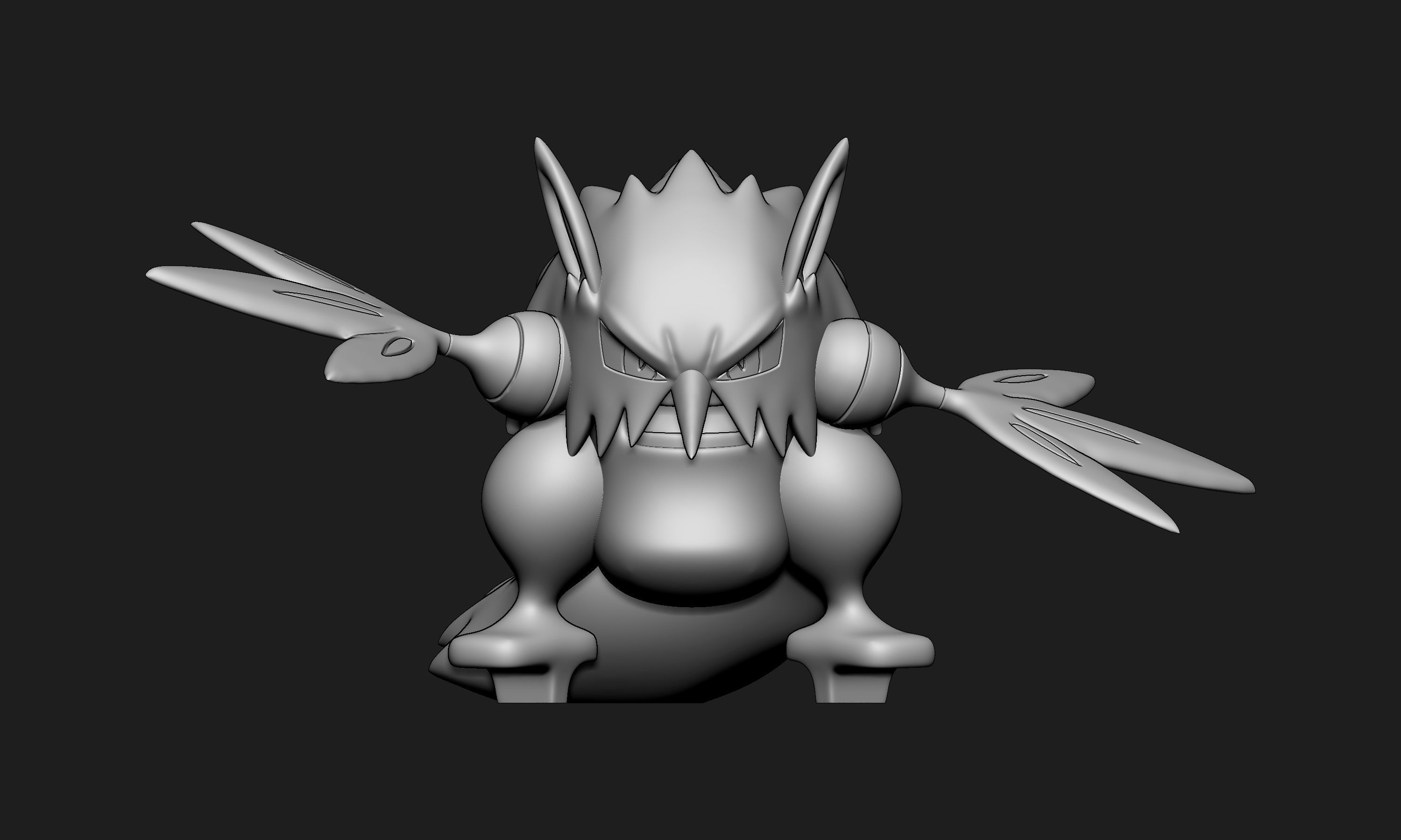 Pokemon - Shiftry with 2 different poses 3D model 3D printable | CGTrader
