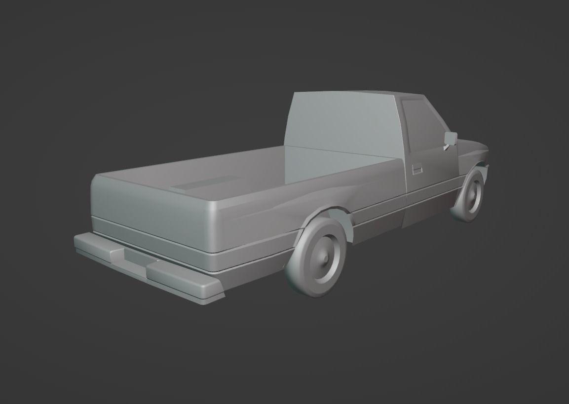 3D model Chevrolet Luv 1992 VR / AR / low-poly | CGTrader