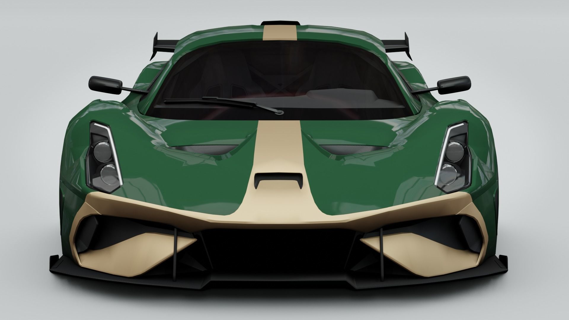 Brabham BT62 R 3D model | CGTrader