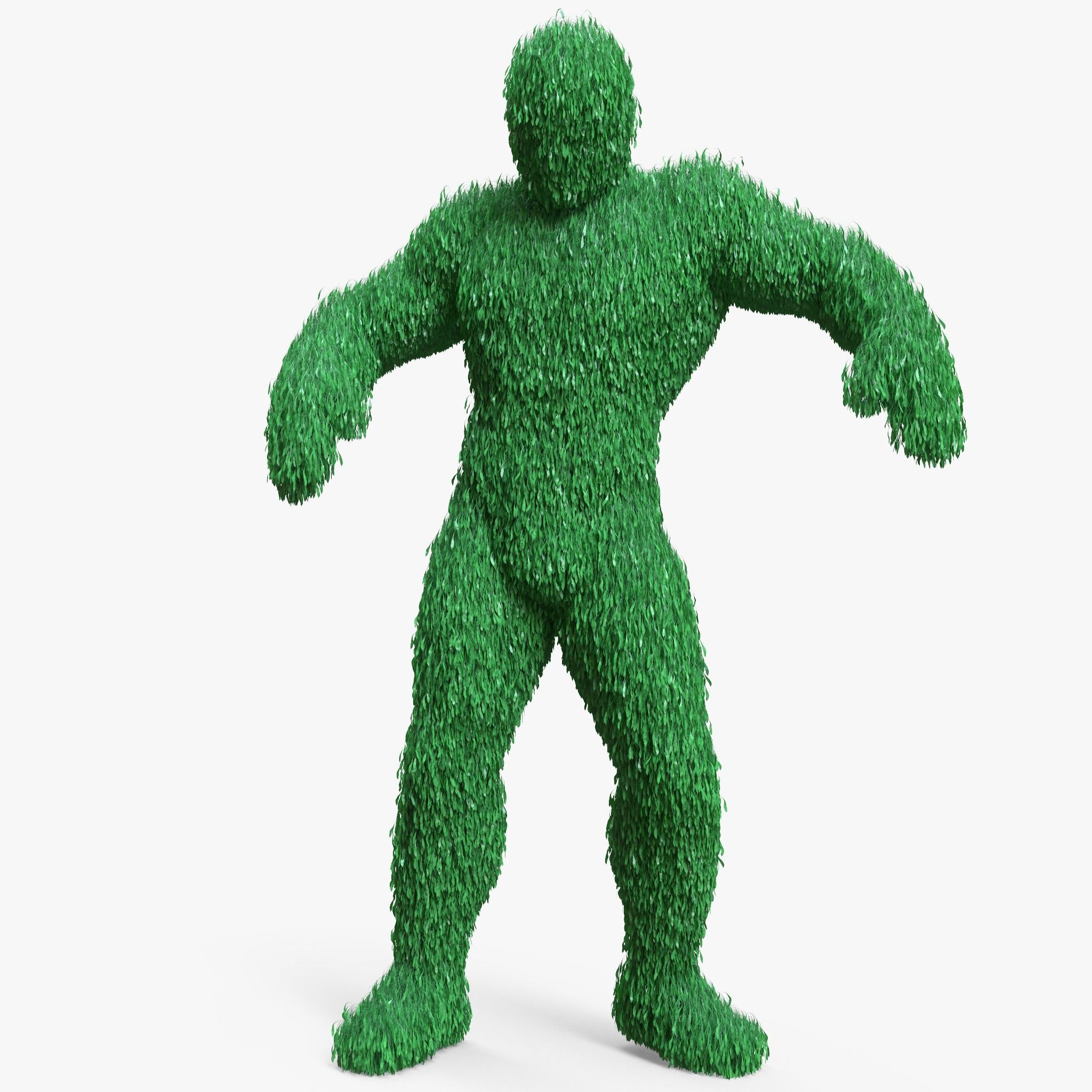 Human Topiary Garden Sculptures 3D model | CGTrader