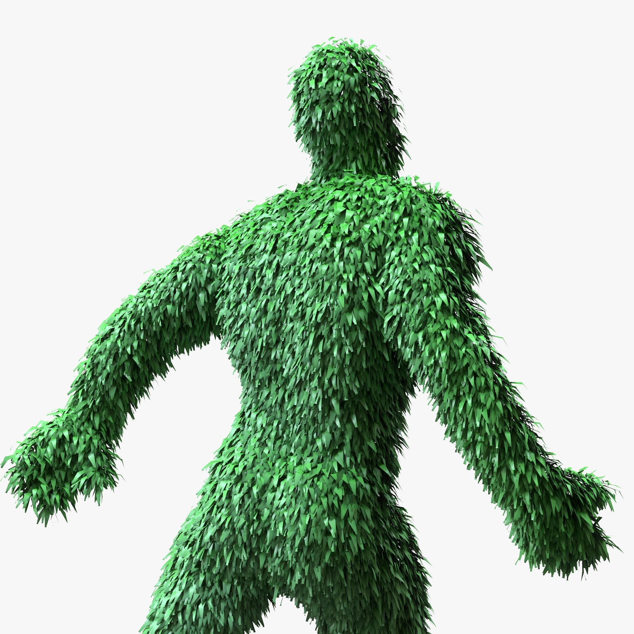 Human Topiary Garden Sculptures 3D model | CGTrader