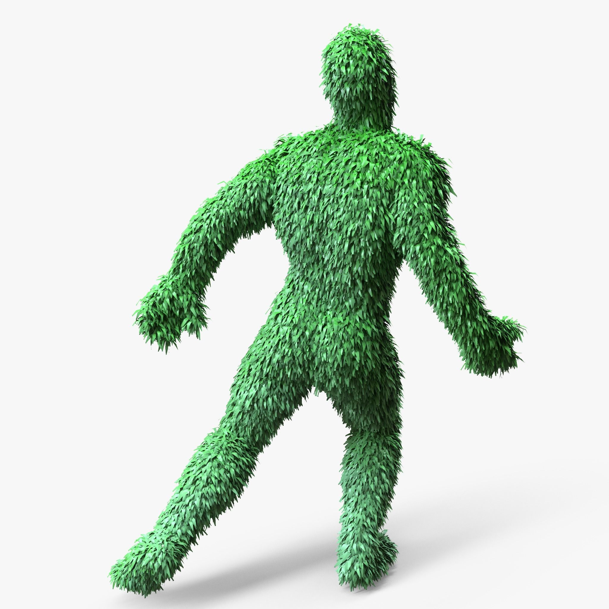Human Topiary Garden Sculptures 3D model | CGTrader