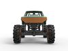 Diecast Mud truck 2 Scale 1 to 25 3D model 3D printable | CGTrader