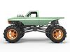 Diecast Mud truck 2 Scale 1 to 25 3D model 3D printable | CGTrader