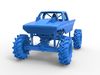 Diecast Mud truck 2 Scale 1 to 25 3D model 3D printable | CGTrader