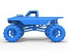 Diecast Mud truck 2 Scale 1 to 25 3D model 3D printable | CGTrader