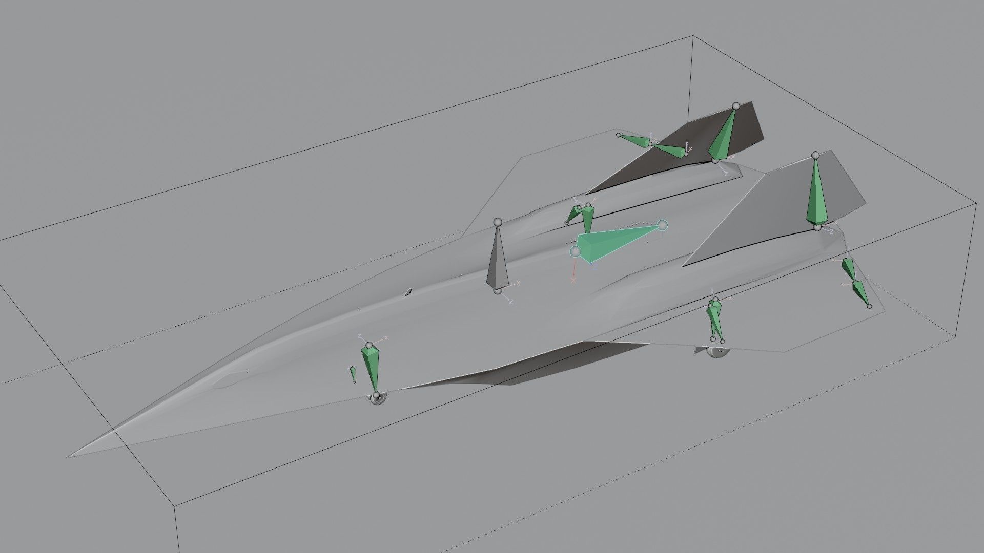 3D model Lockheed SR-72 Darkstar VR / AR / low-poly | CGTrader