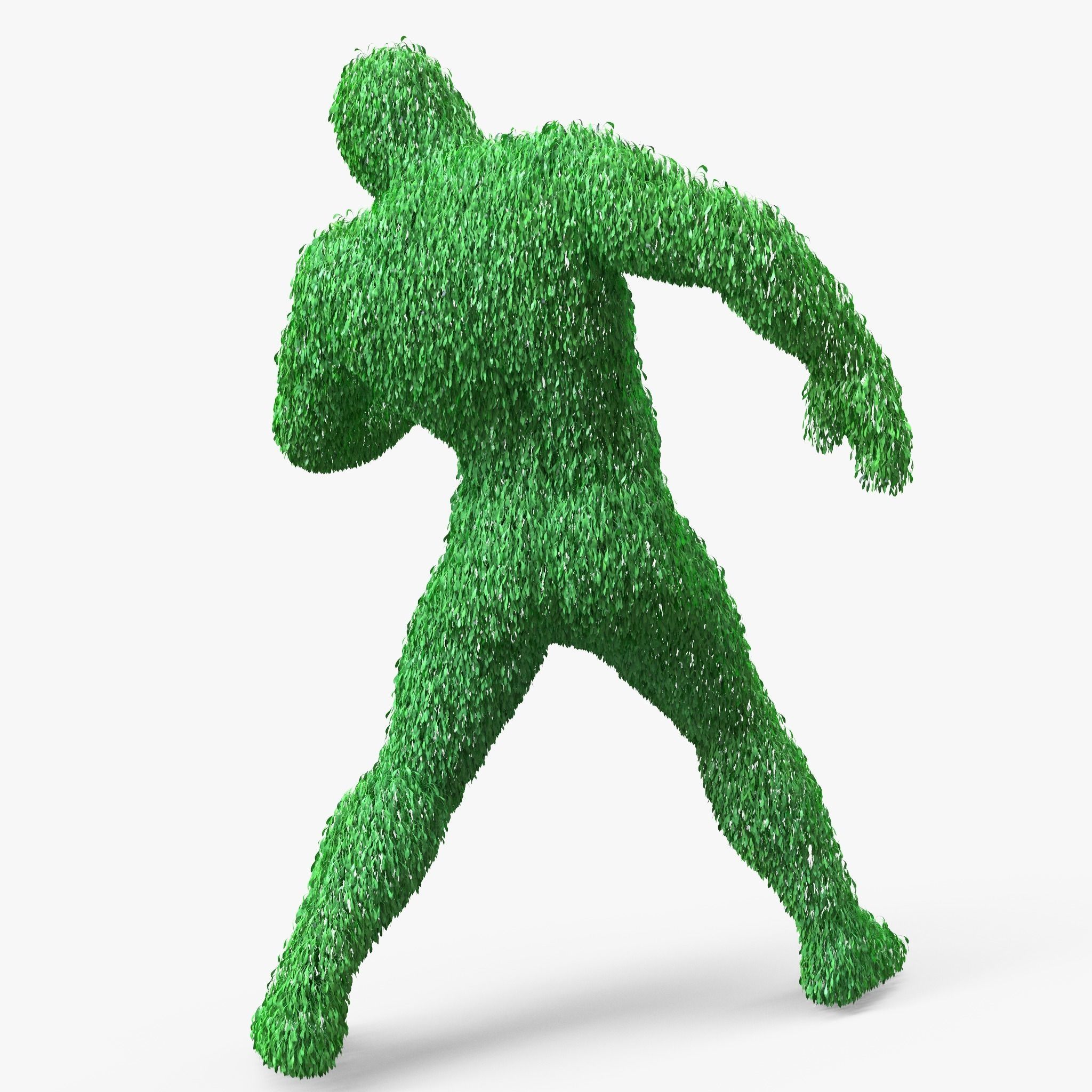 Human Topiary Garden Sculptures 3D model | CGTrader