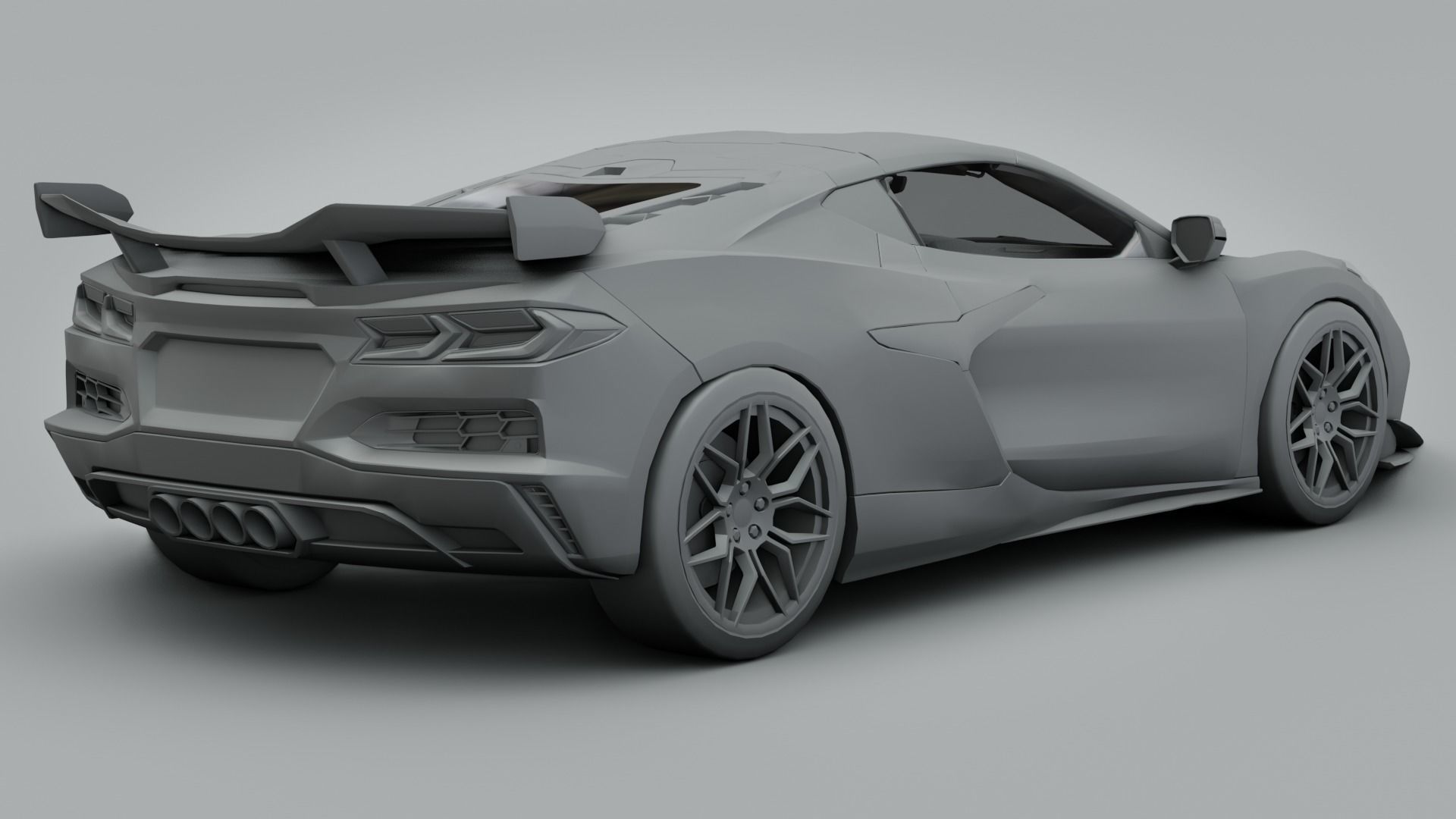 Chevrolet Corvette Z06 3D model | CGTrader