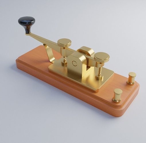 Telegraph 3D model | CGTrader