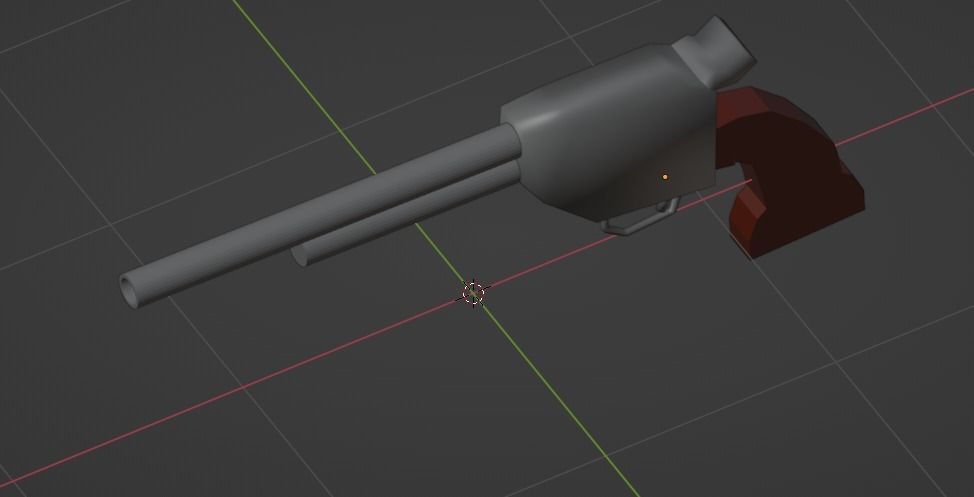 CowBoy Gun free VR / AR / low-poly 3D model | CGTrader