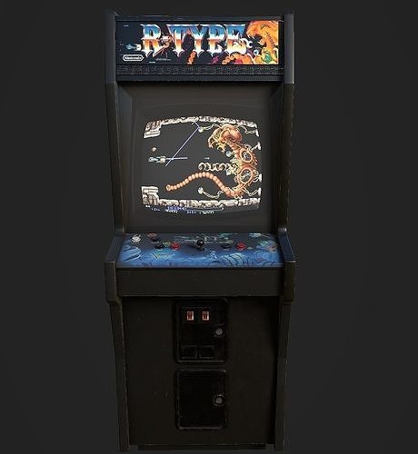 3D model R-Type Arcade Machine VR / AR / low-poly | CGTrader