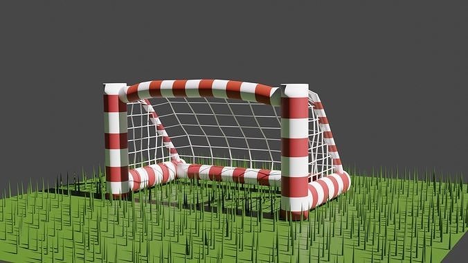 football goal free 3D model | CGTrader