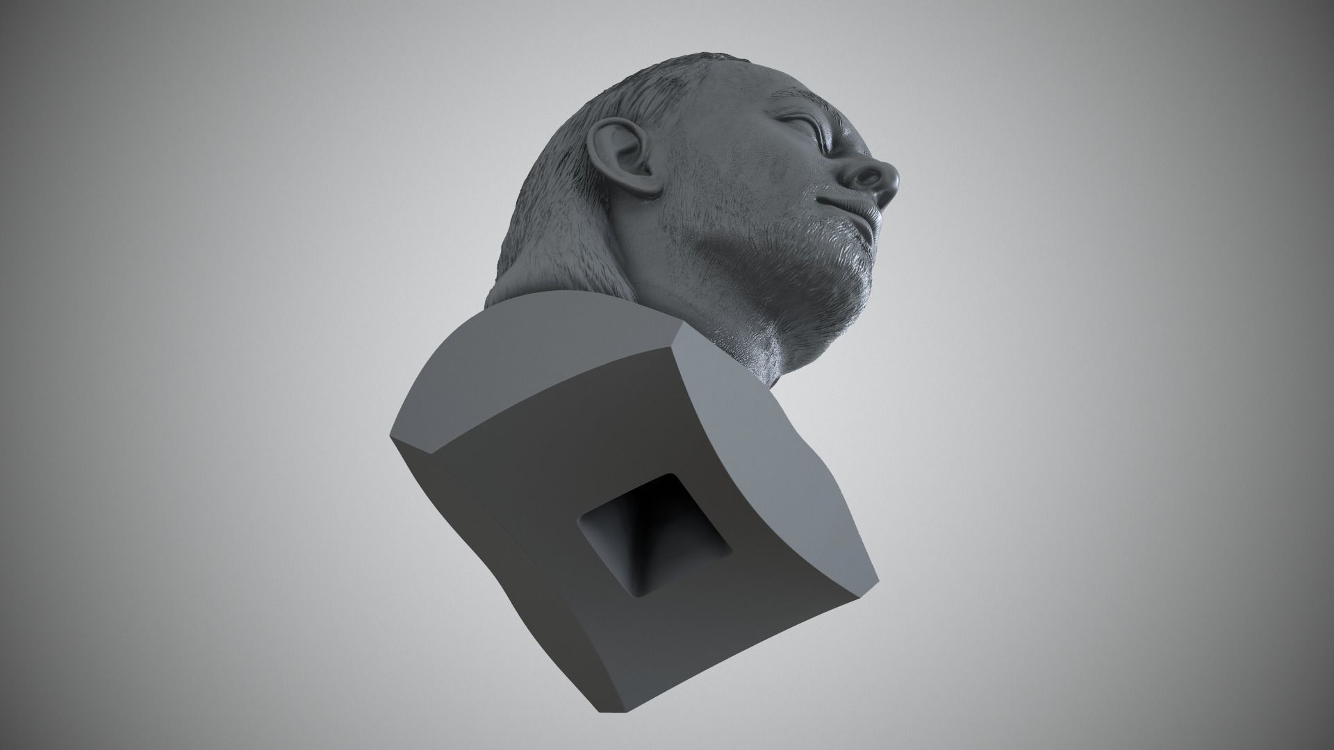 Thom Yorke 3D model 3D printable | CGTrader