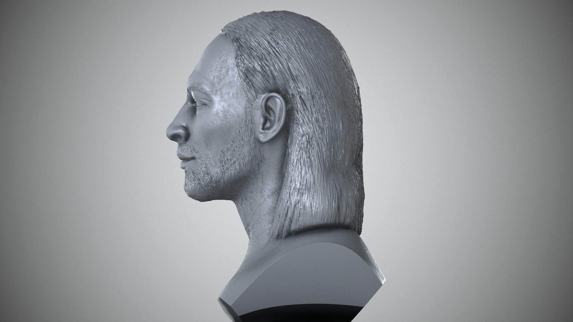 Thom Yorke 3D model 3D printable | CGTrader
