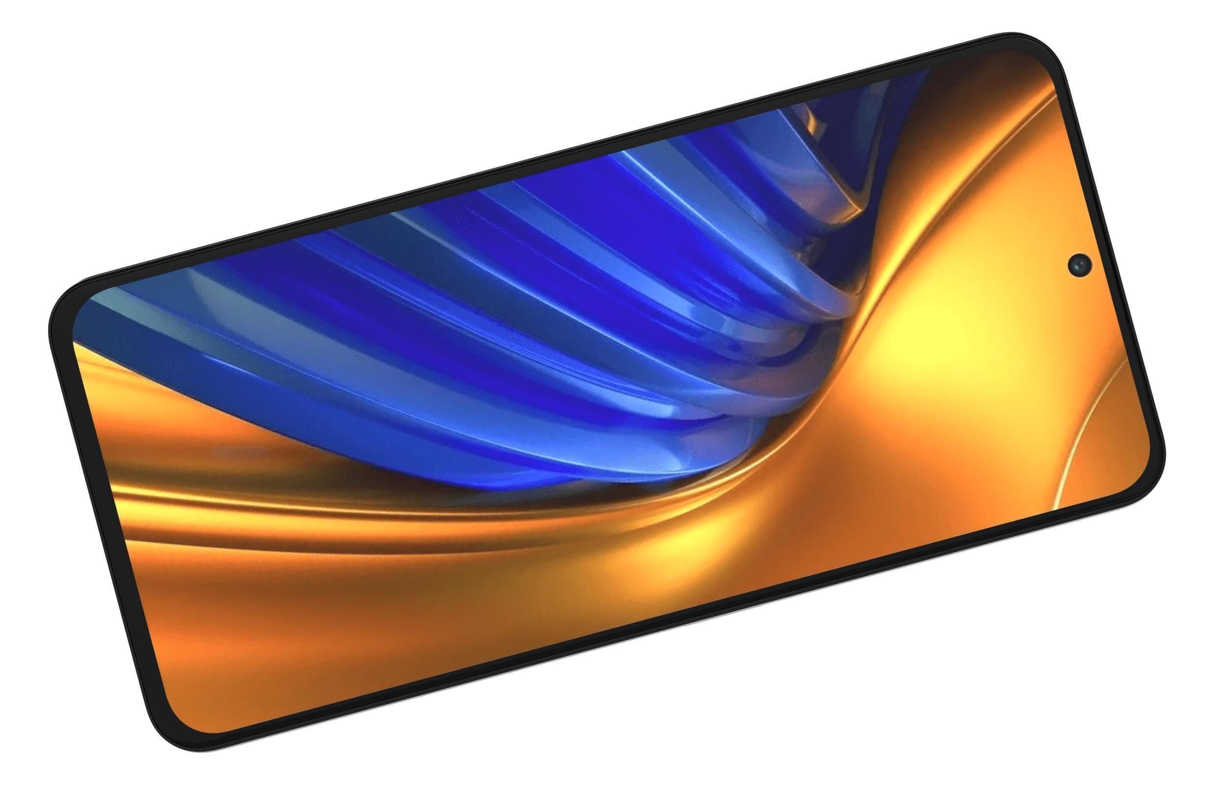 Xiaomi Poco F4 5G Silver 3D model | CGTrader