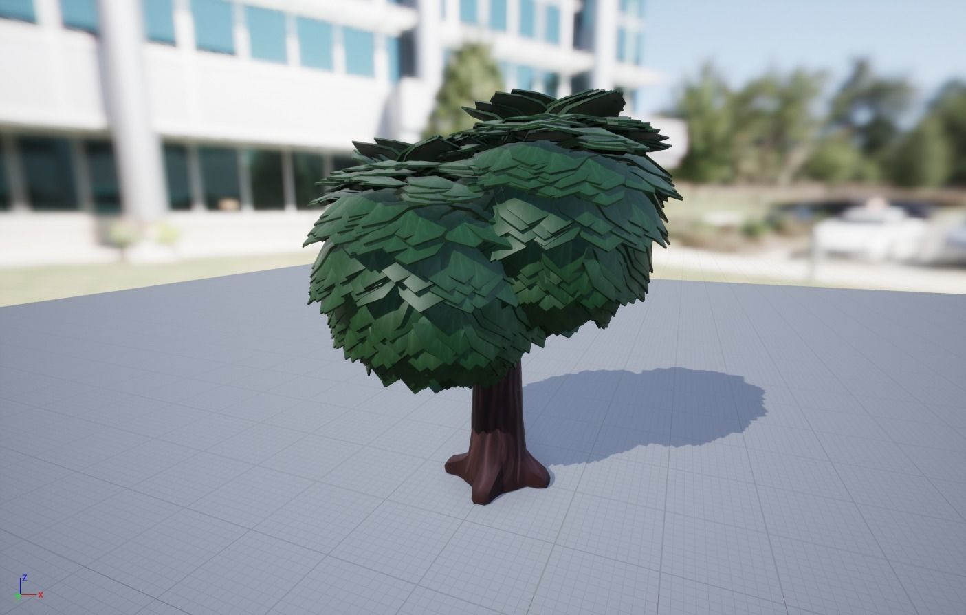 3D model Stylized Leaf Tree collections in the style of Animal Crossing ...
