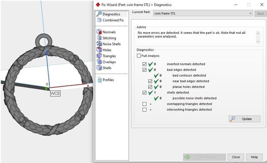 floral coin frame for british sovereign coin 3D model 3D printable ...