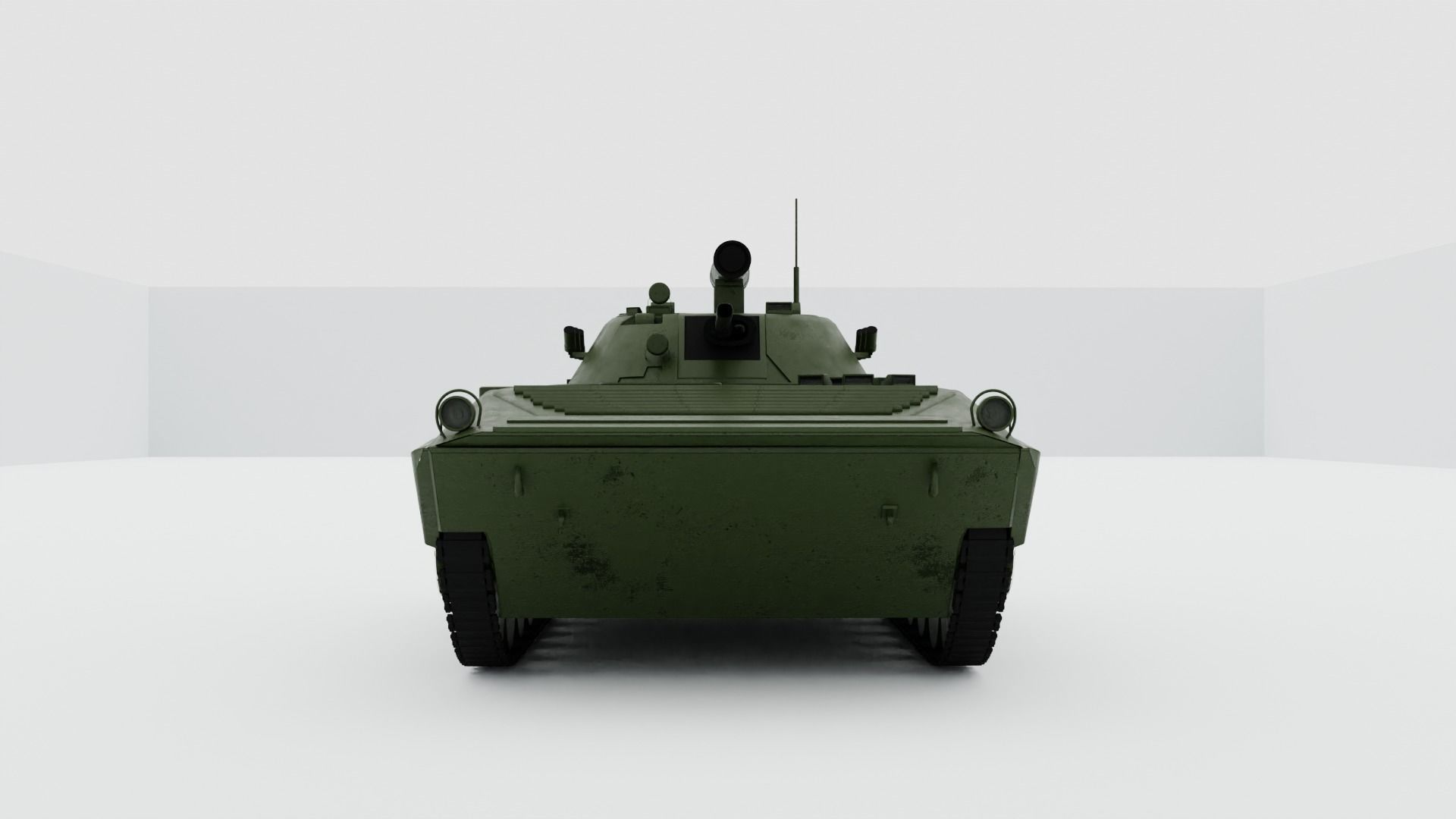BMP-2 armoured tank free 3D model | CGTrader