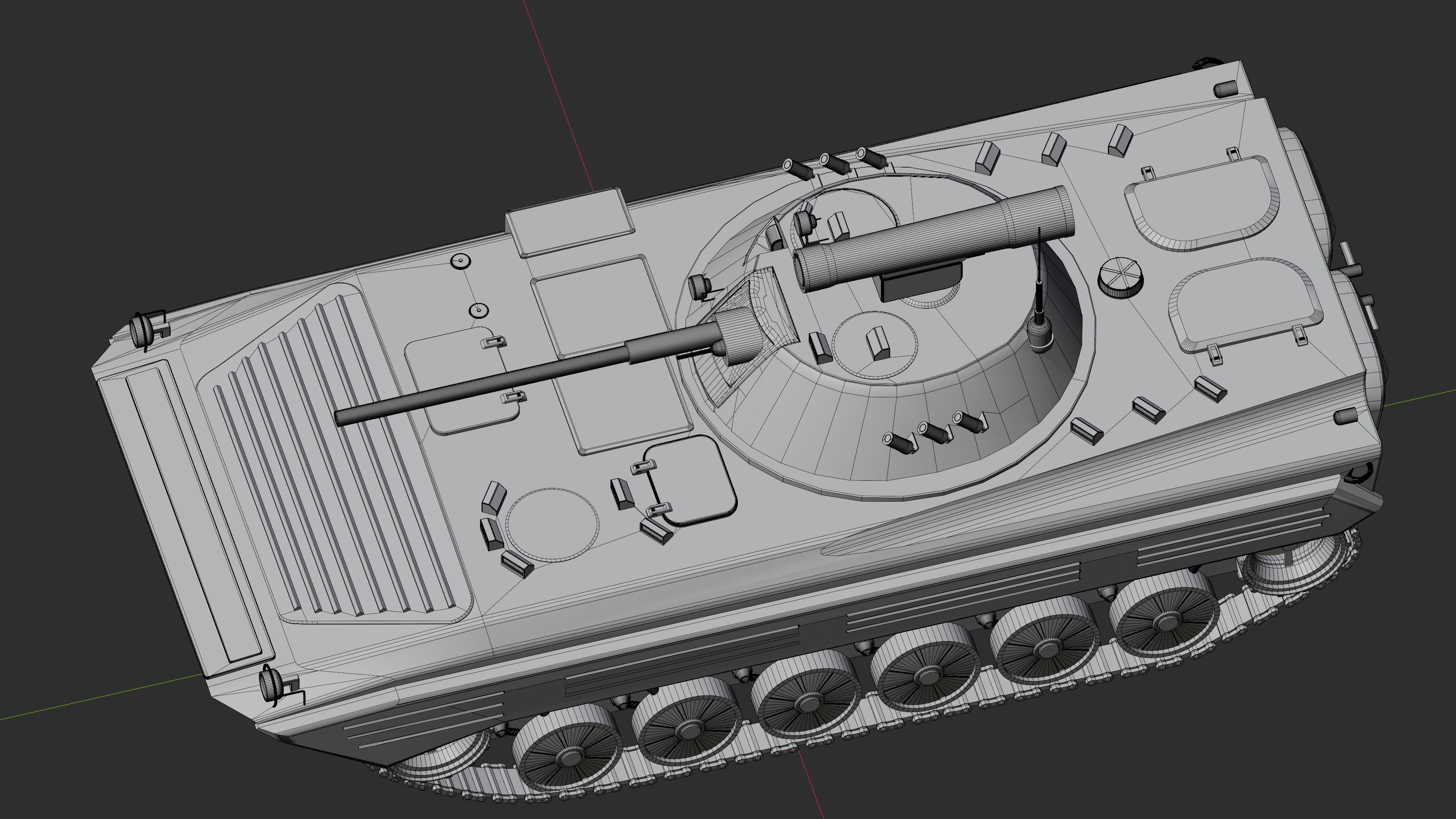 BMP-2 free 3D model | CGTrader