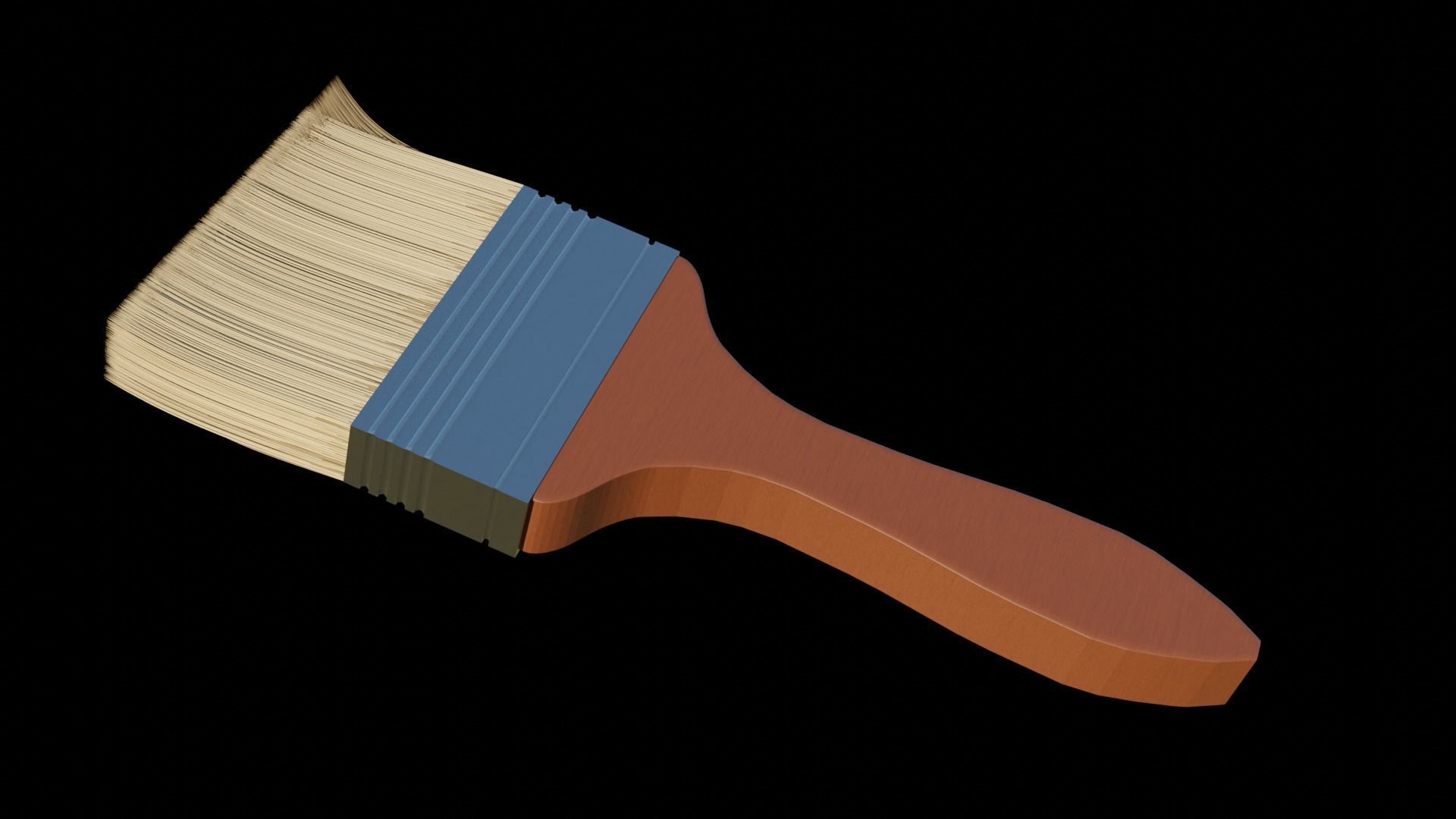 3D model Paint Brush with Dynamic Animations - Buy on CGTrader VR / AR ...