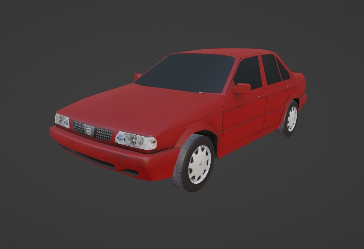 3D model Nissan Tsuru VR / AR / low-poly | CGTrader