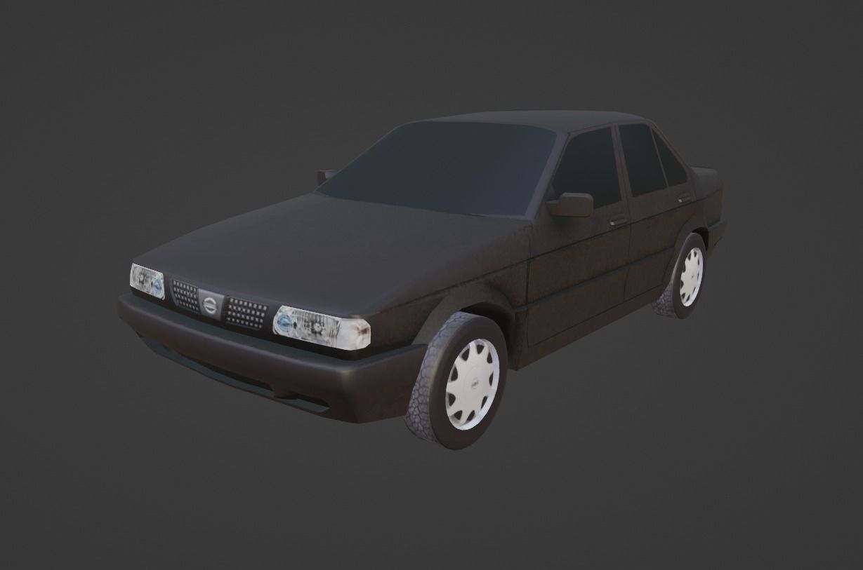 3D model Nissan Tsuru VR / AR / low-poly | CGTrader