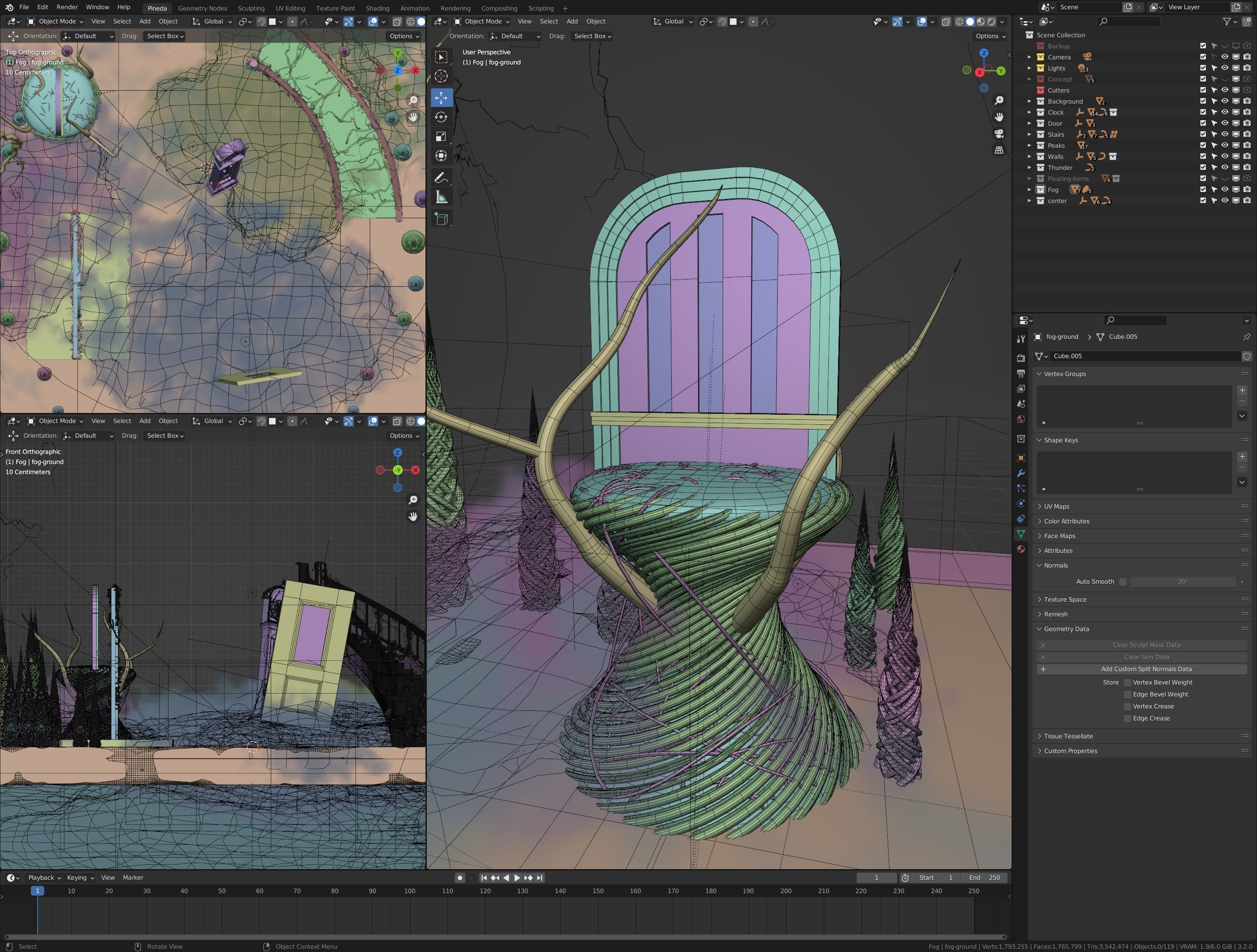 Vecnas Mind Lair - Stranger Things 4 3D model | CGTrader
