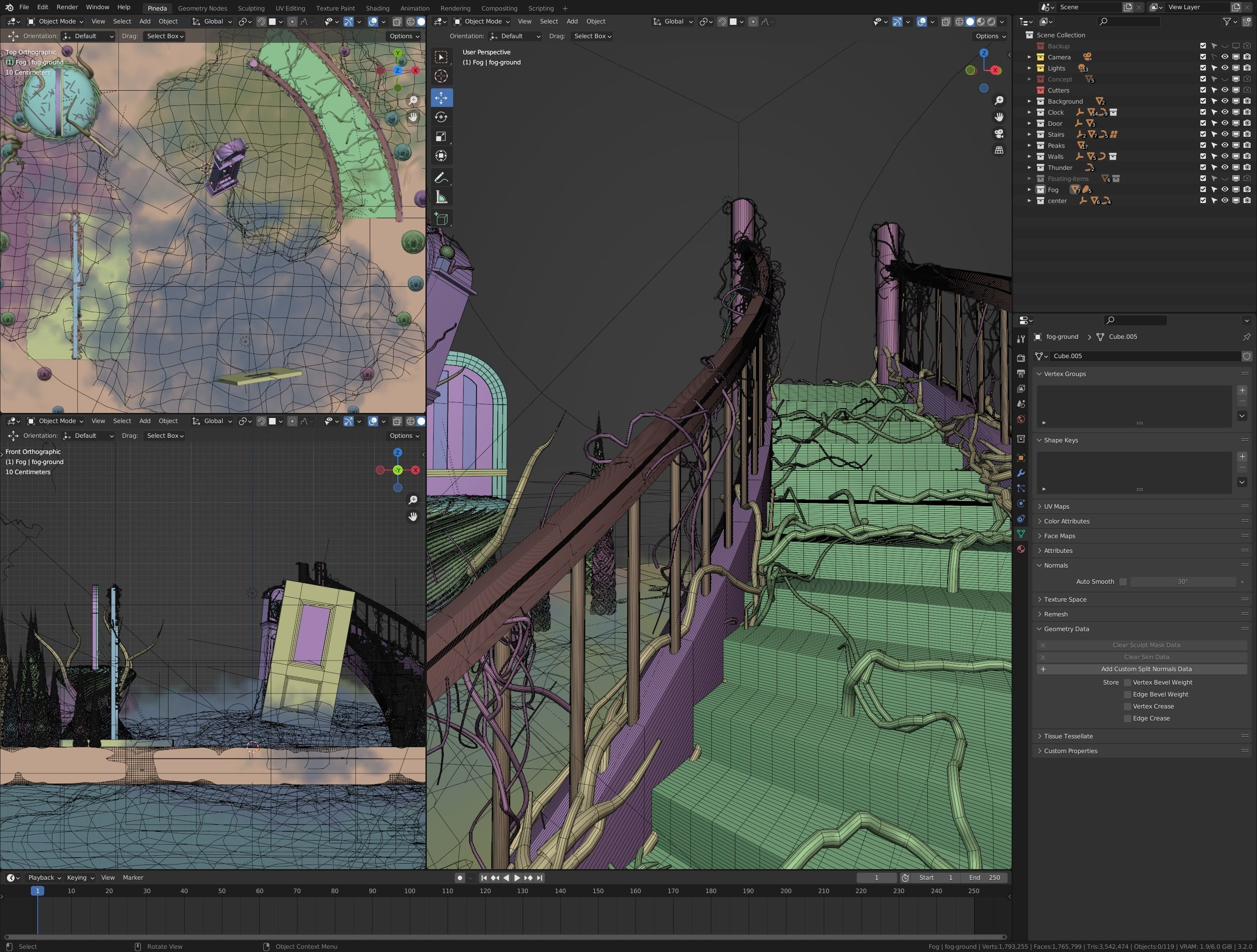 Vecnas Mind Lair - Stranger Things 4 3D model | CGTrader