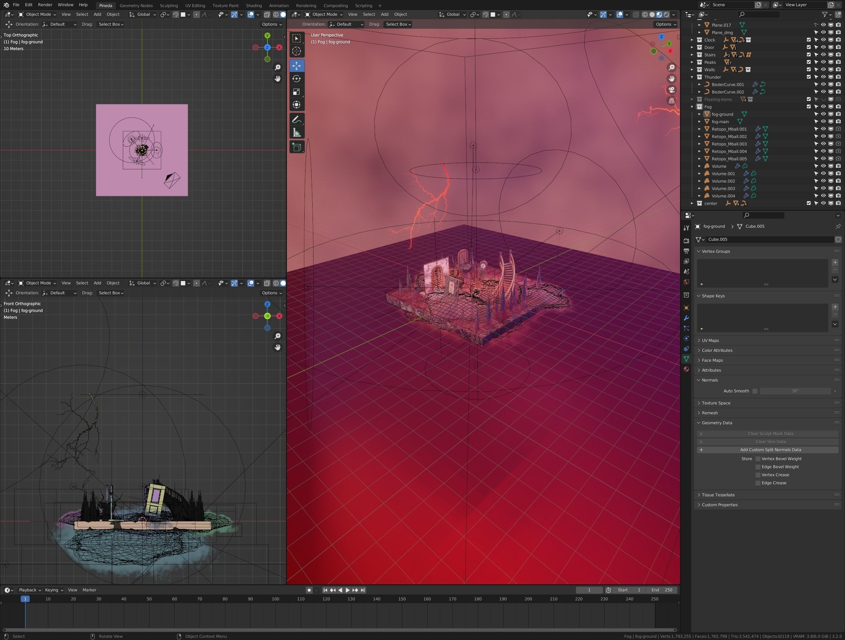 Vecnas Mind Lair - Stranger Things 4 3D model | CGTrader