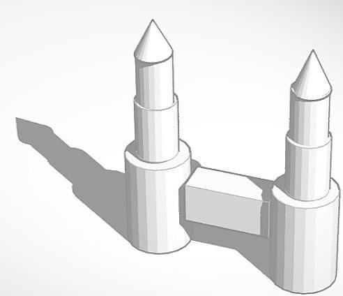 lego klcc 3D model | CGTrader