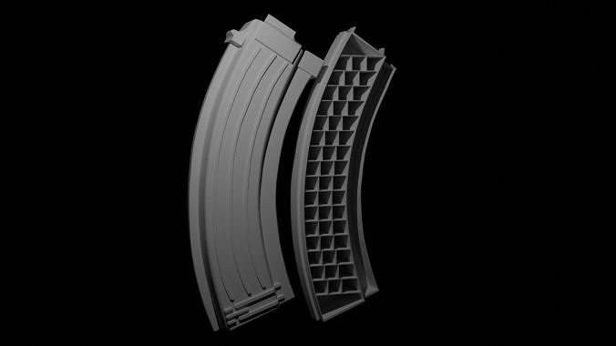 3D Printable AK Magazine 9mm Bullet Holder 3D model 3D printable | CGTrader