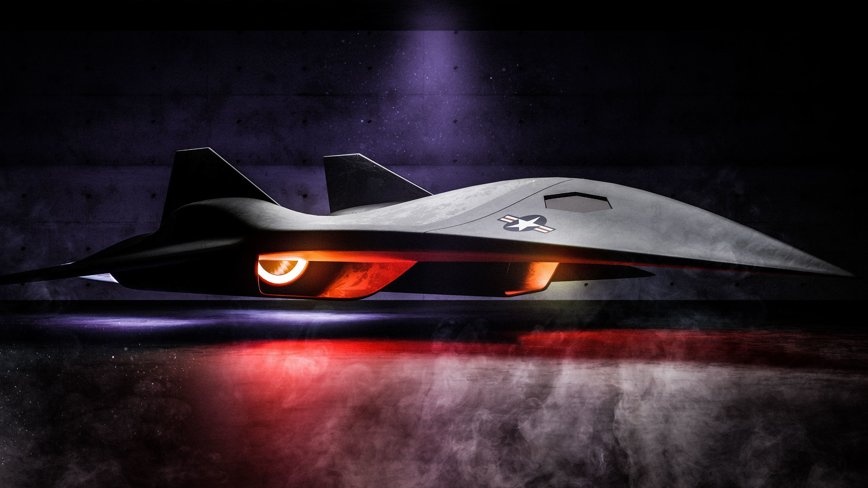 USAF Jet From Top Gun Maverick - Dark Star 3D model | CGTrader