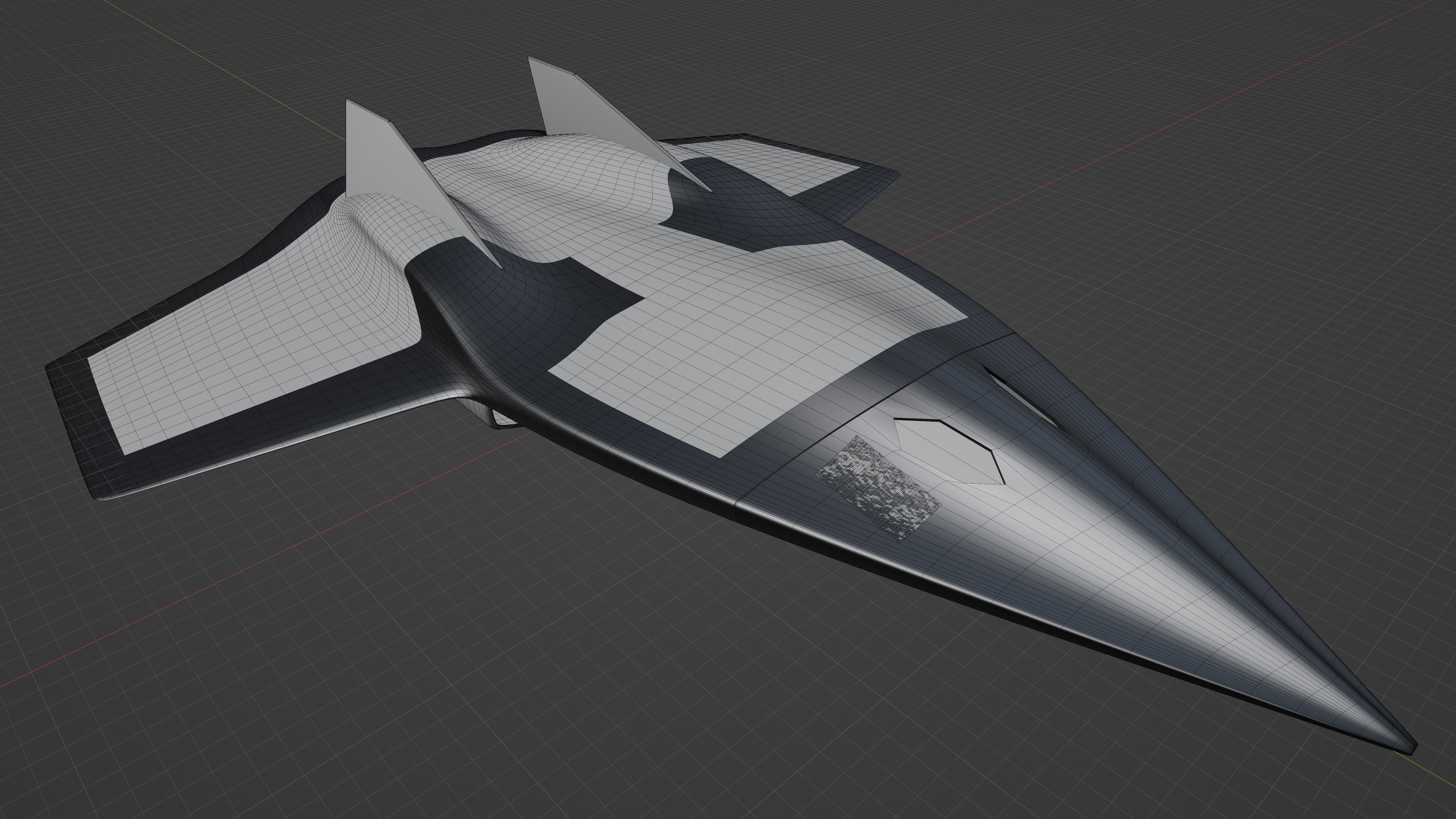 USAF Jet From Top Gun Maverick - Dark Star 3D model | CGTrader
