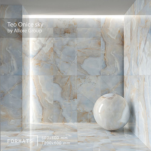 Teo Onice sky Floor Wall Tile Texture | CGTrader