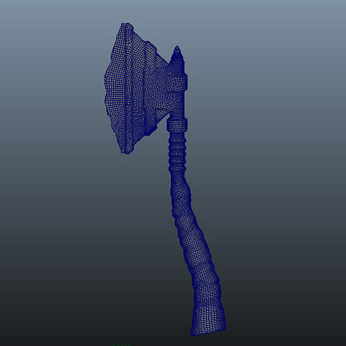 Machado Axe 3D model 3D printable | CGTrader